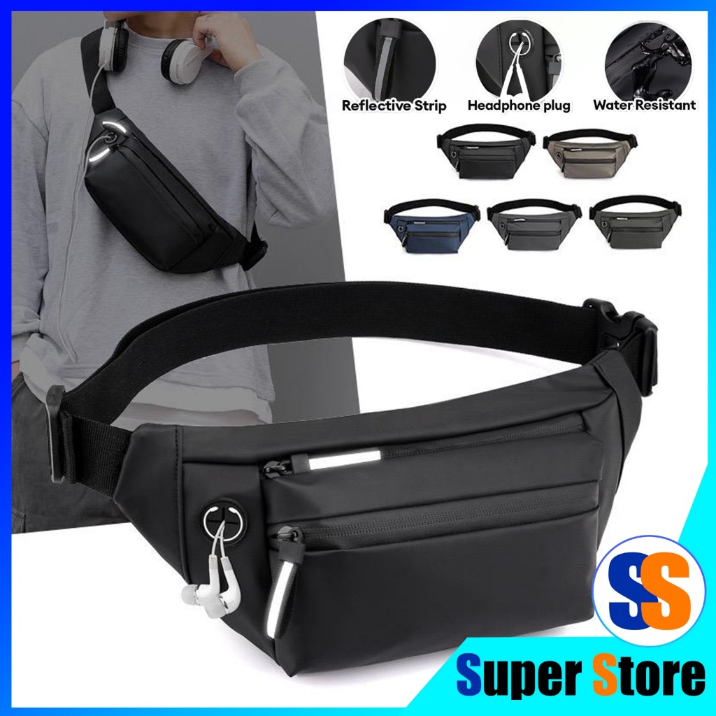 Fashion Sling Bag Crossbody Messenger Chest Pouch Travel Waist Bag ...