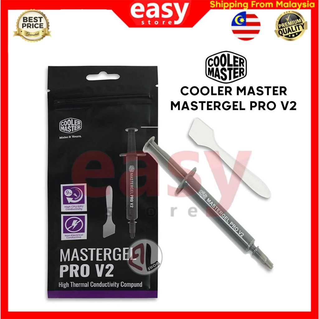 COOLER MASTER MASTERGEL PRO V2 HIGH THERMAL CONDUCTIVITY COMPOUND ...