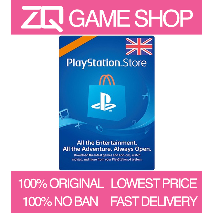 [UK] PSN United Kingdom PlayStation Game Gift Card Code Pound PS3 PS4 PS5 PS Plus [Instant ...