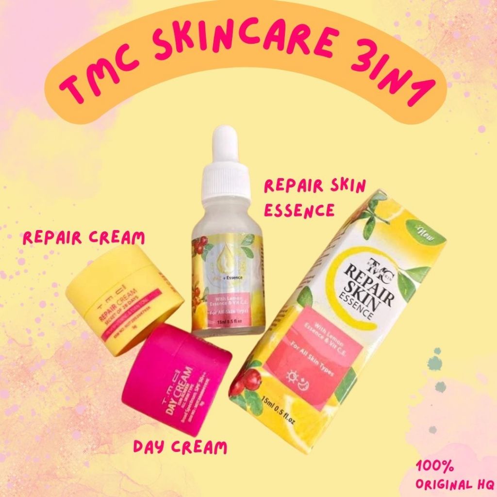 🔥READY STOCK🔥TMC SKINCARE DAY | REPAIR CREAM | ESSENCE | 💯ORIGINAL HQ💯 ...
