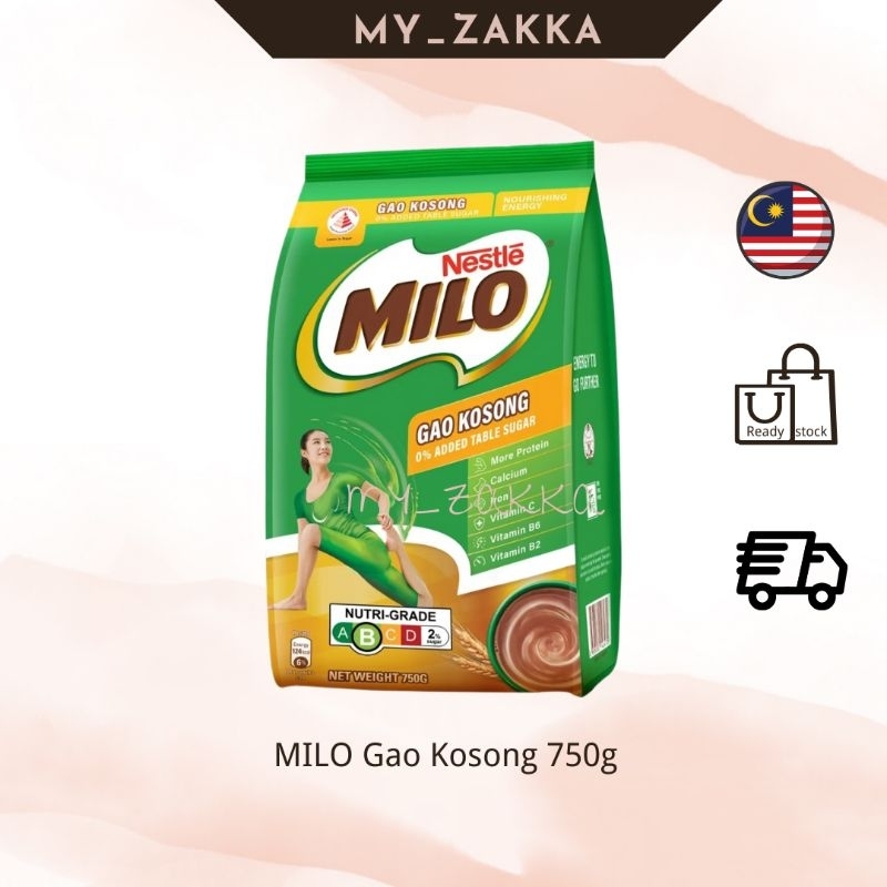 MILO Gao Kosong 750g [Exp: Mar/2026] | Shopee Malaysia