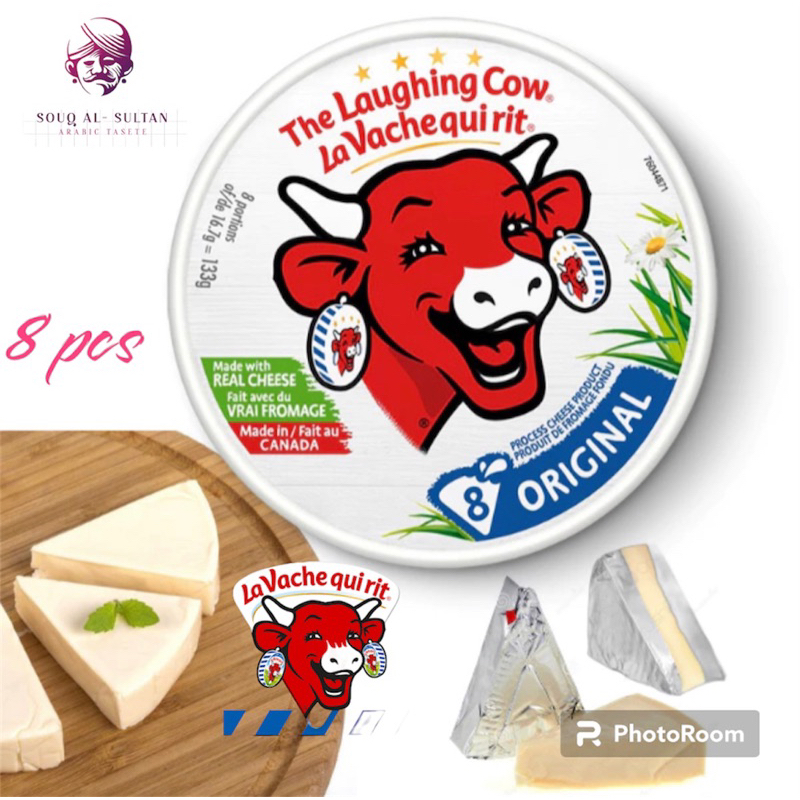 La Vache Qui Rit Con Bo Cuoi Laughing Cow Cheese (112gr) | Shopee Malaysia