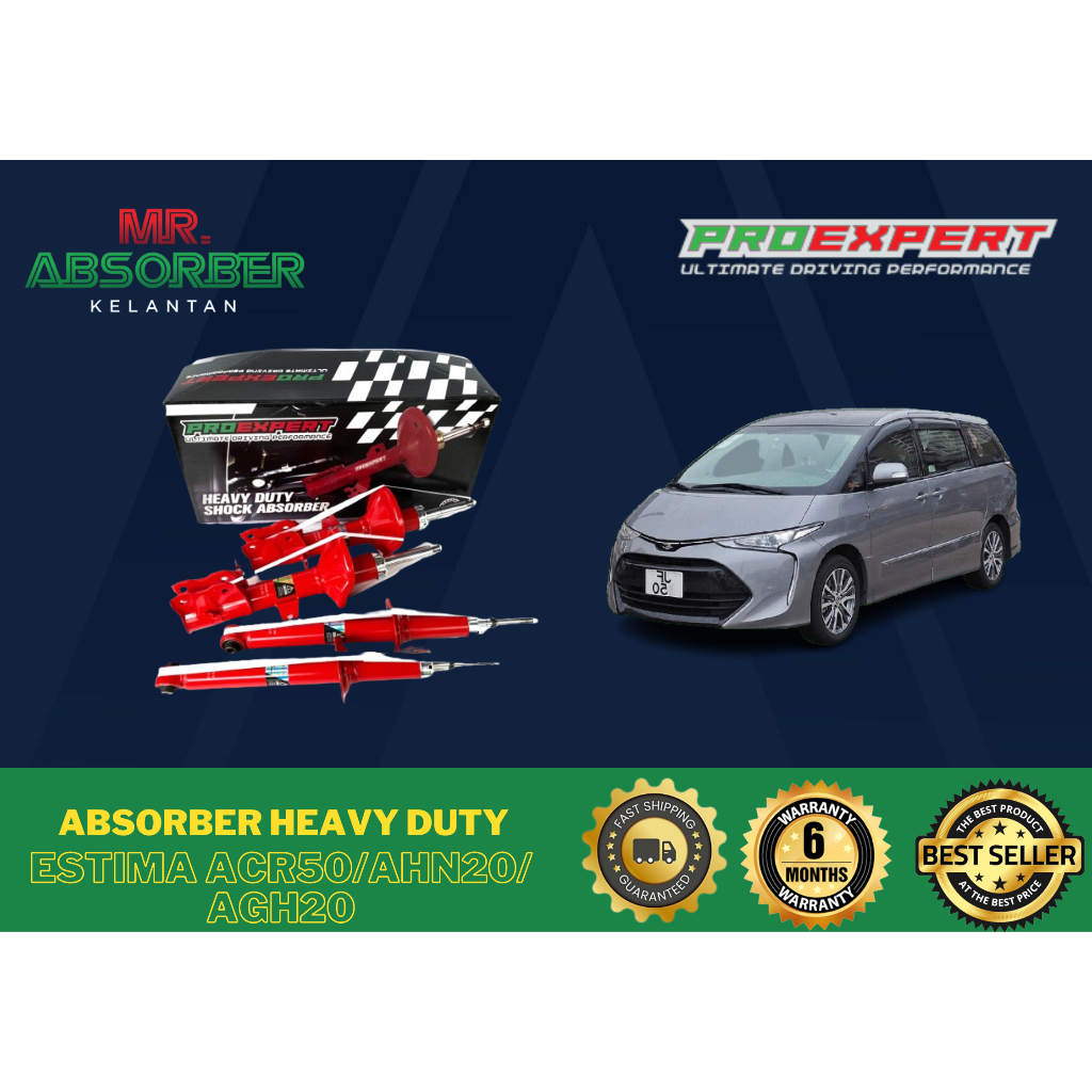 Absorber Pro expert heavy duty Estima acr30 model 2002-2007 | Shopee ...