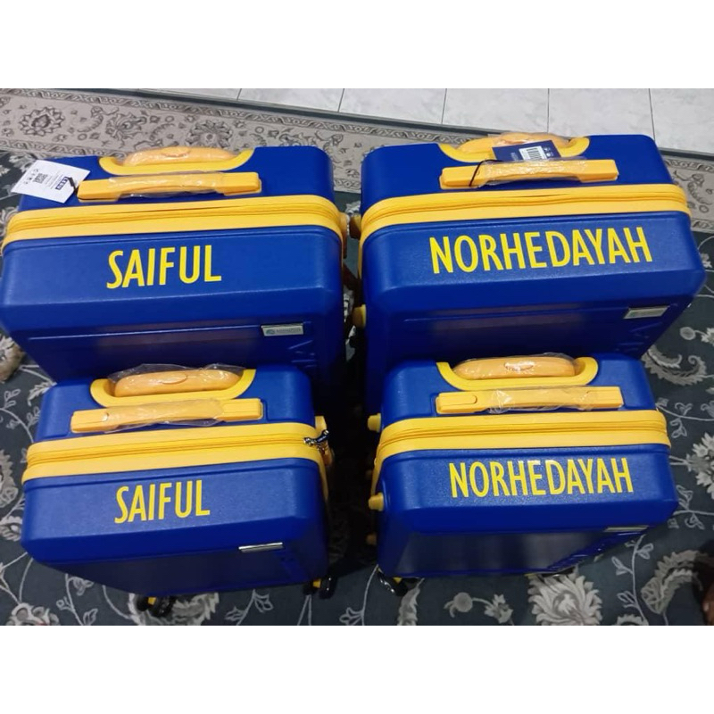 Vinyl Sticker Nama - UMRAH/ HAJI EDITION (SILA BACA DESCRIPTION ...