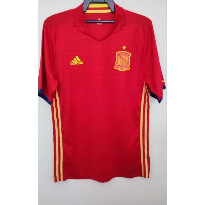Spain Euro 2016 Home Kit Player Issue | Shopee Malaysia