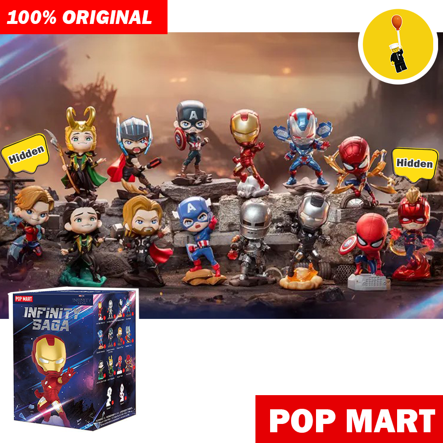 [GENUINE] POP MART Marvel Infinity Avengers Series Blind Box (Condition ...