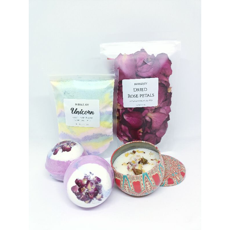 Bubble Joy | Bubble bath powder Set | Staycation Collection | Gift Set ...