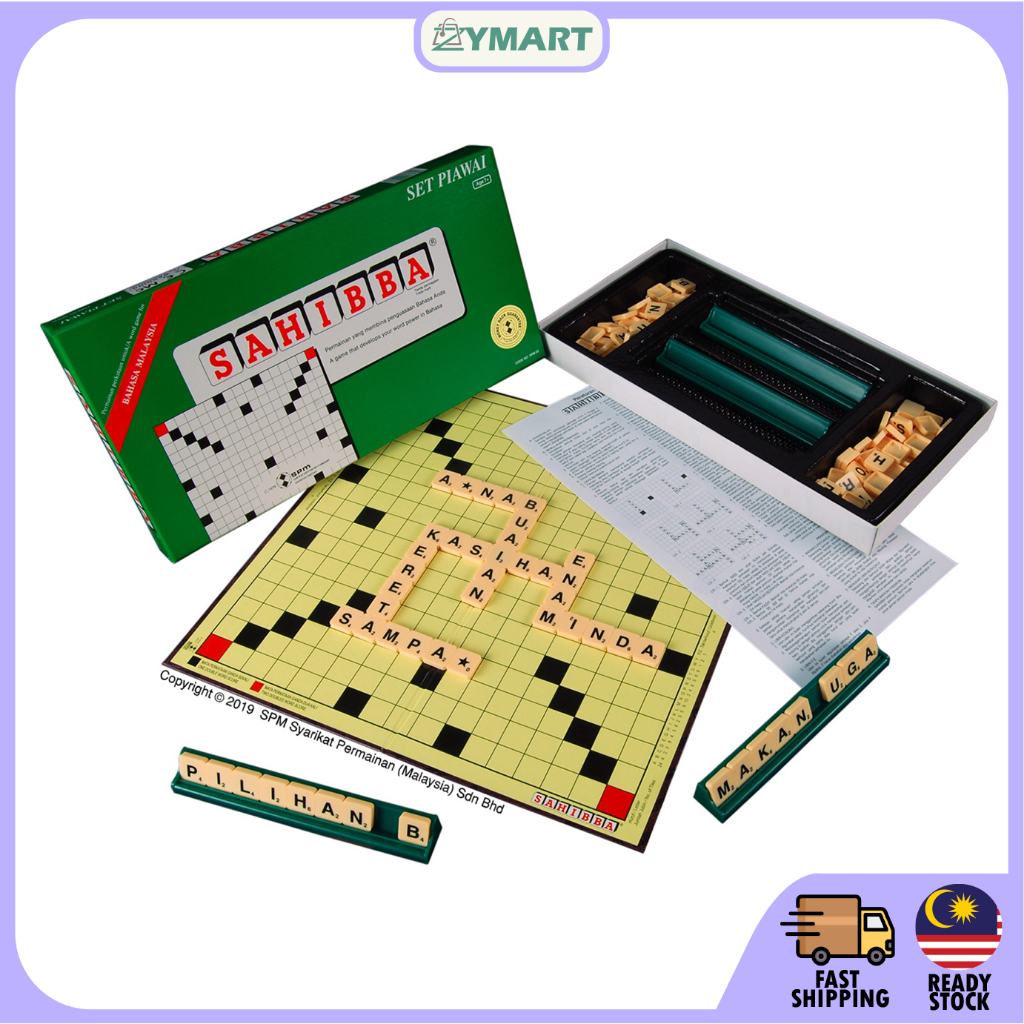 Sahibba Bahasa Malaysia Crossword Board Games SPM03 | Crossword Board ...