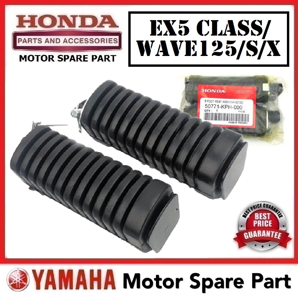 HONDA EX5 CLASS REAR FOOTREST 0 FOOT REST PIJAK WAVE125 WAVE 125 ...