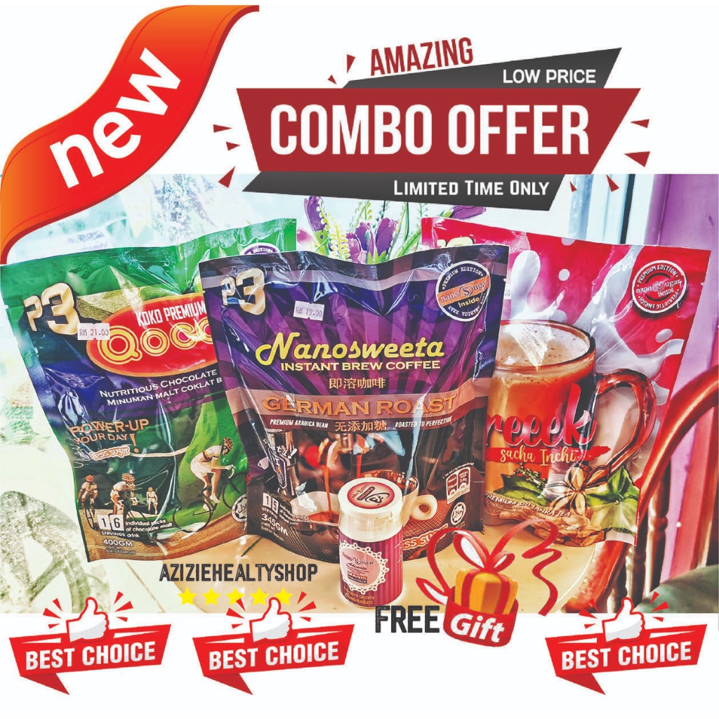 P3 SWEETENER DRINKS (Combo Deals) | Shopee Malaysia