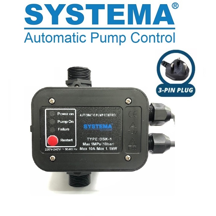SYSTEMA Water Pump Pressure Controller Water Pump Control Water ...