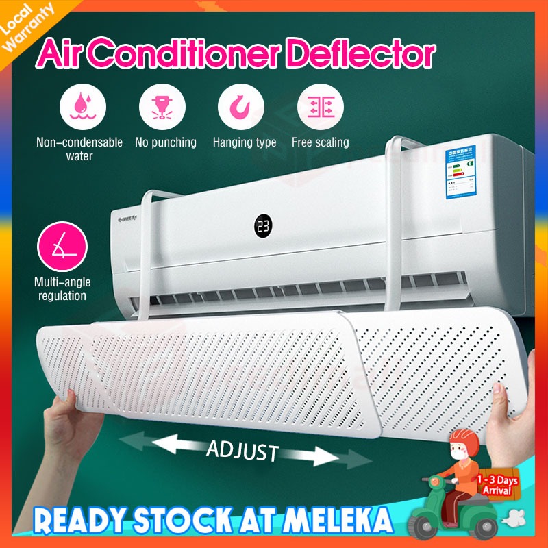 Air Conditioner Windshield Adjustable Prevent Direct Wind Air Baffle ...