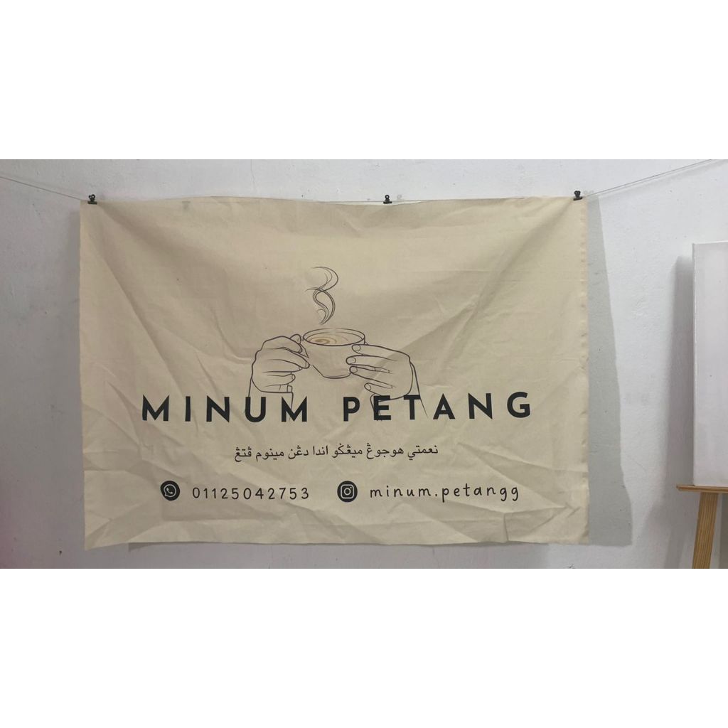 🌙 Banner Klasik – Eksklusif & Berkualiti Tinggi! 🌙 Kain Rentang Estetik ...