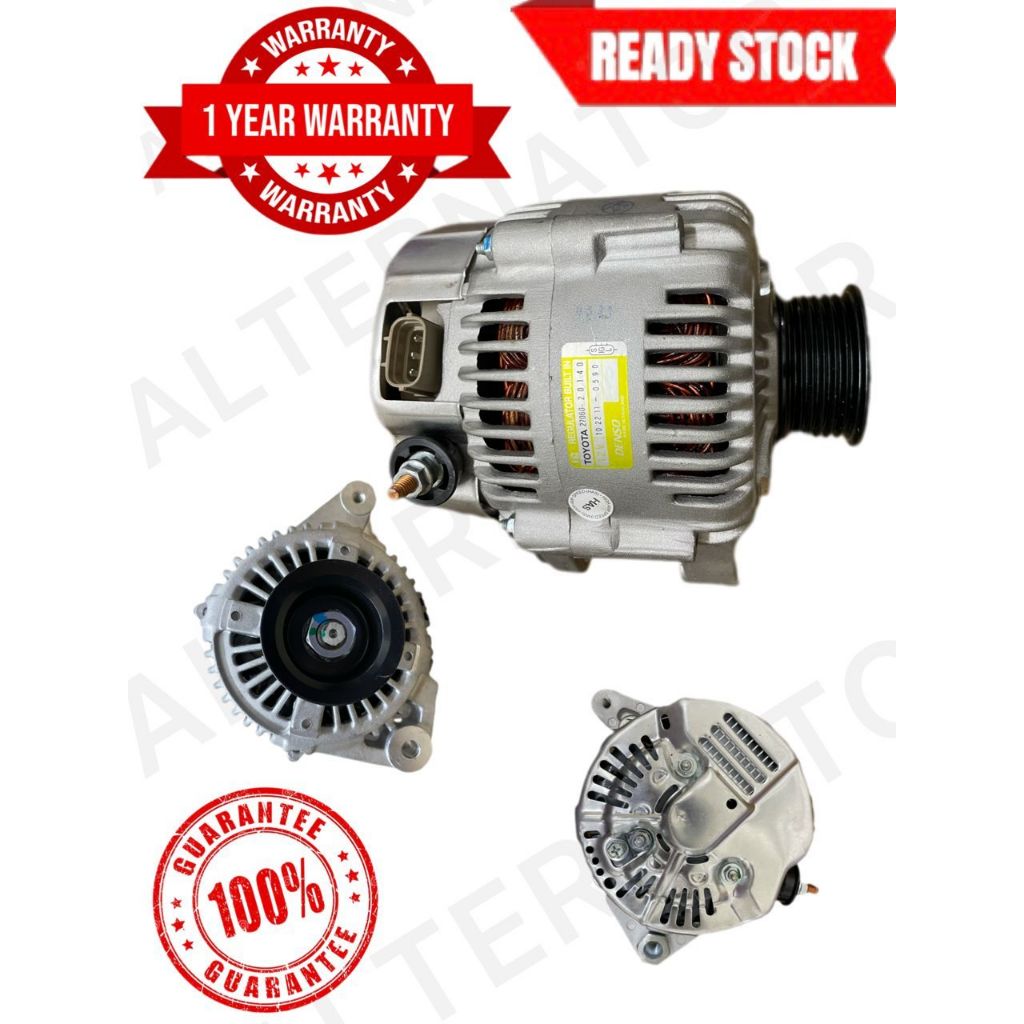 ***TOYOTA HARRIER --MCU10-V6-3.0CC(12V)(27060-20140)ALTERNATOR-MADE IN ...