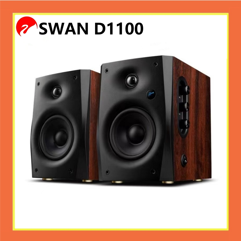 SWAN D1100 Wireless Active Speaker Bluetooth 5.0 Digital Computer TV ...