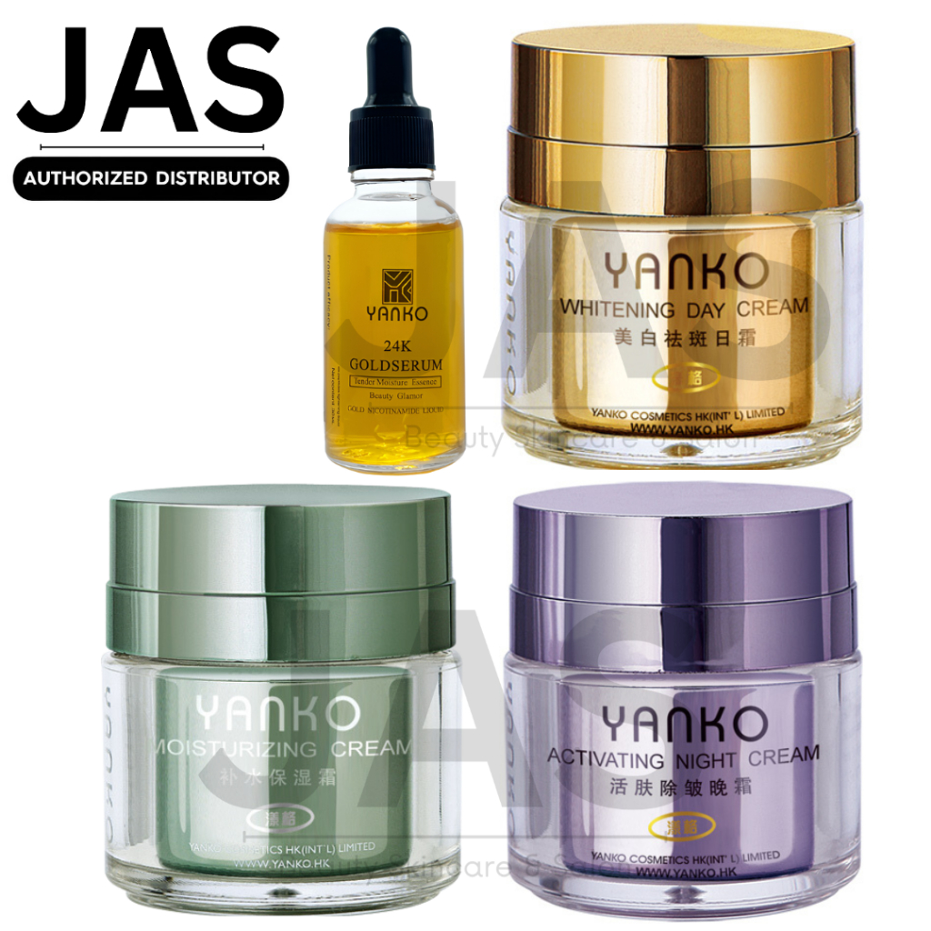 Yanko Advance Set 3 IN 1 Set and Loose Whitening Day Cream Moisturizing ...