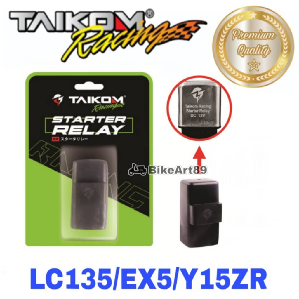 Taikom Racing Starter Relay YAMAHA LC135 Y15ZR HONDA EX5 Motor ...