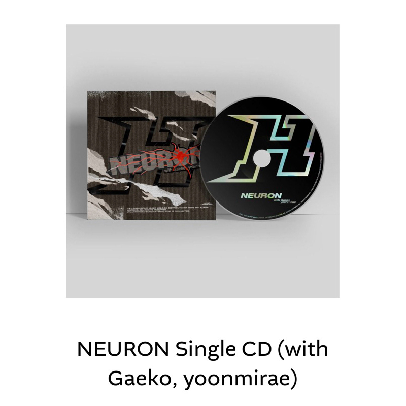 BTS j-hope - Neuron sealed single CD (with Gaeko, yoonmirae) | Shopee ...
