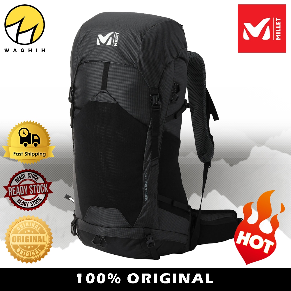 🔥100% ORIGINAL🔥 MILLET SENECA AIR 40 HIKING MOUNTAIN CAMPING BACKPACK ...