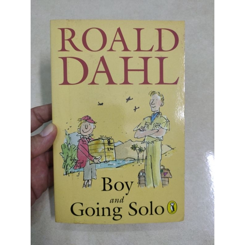 [BB] [Used] Boy + Going Solo by Roald Dahl (Nonfiction > Biography ...
