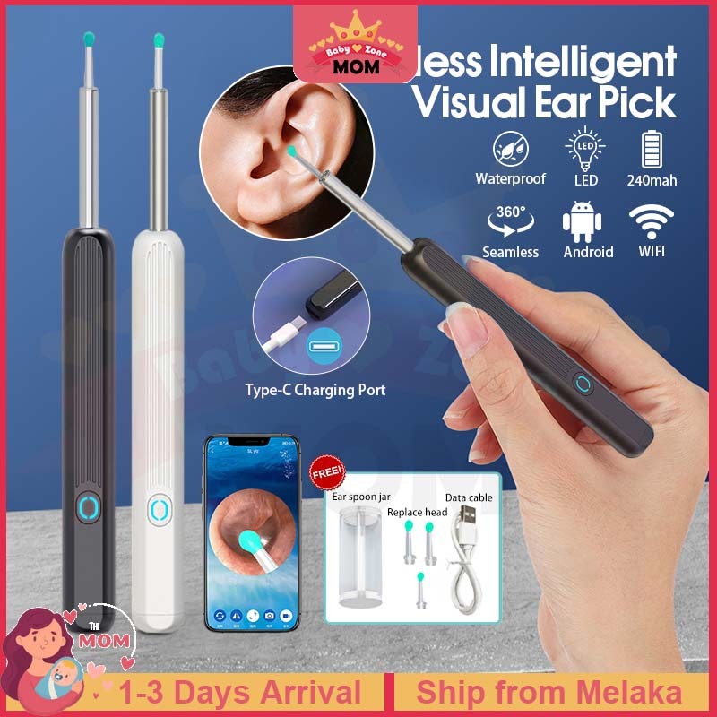 Earpick Smart Visual Camera Ear Scoop Baby Adult Intelligent ...