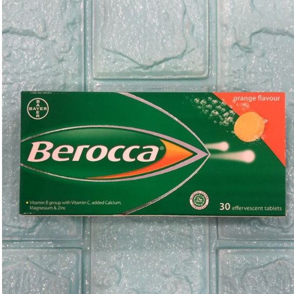 Berocca Multivitamin Effervescent Tablet 30's (Orange) | Shopee Malaysia