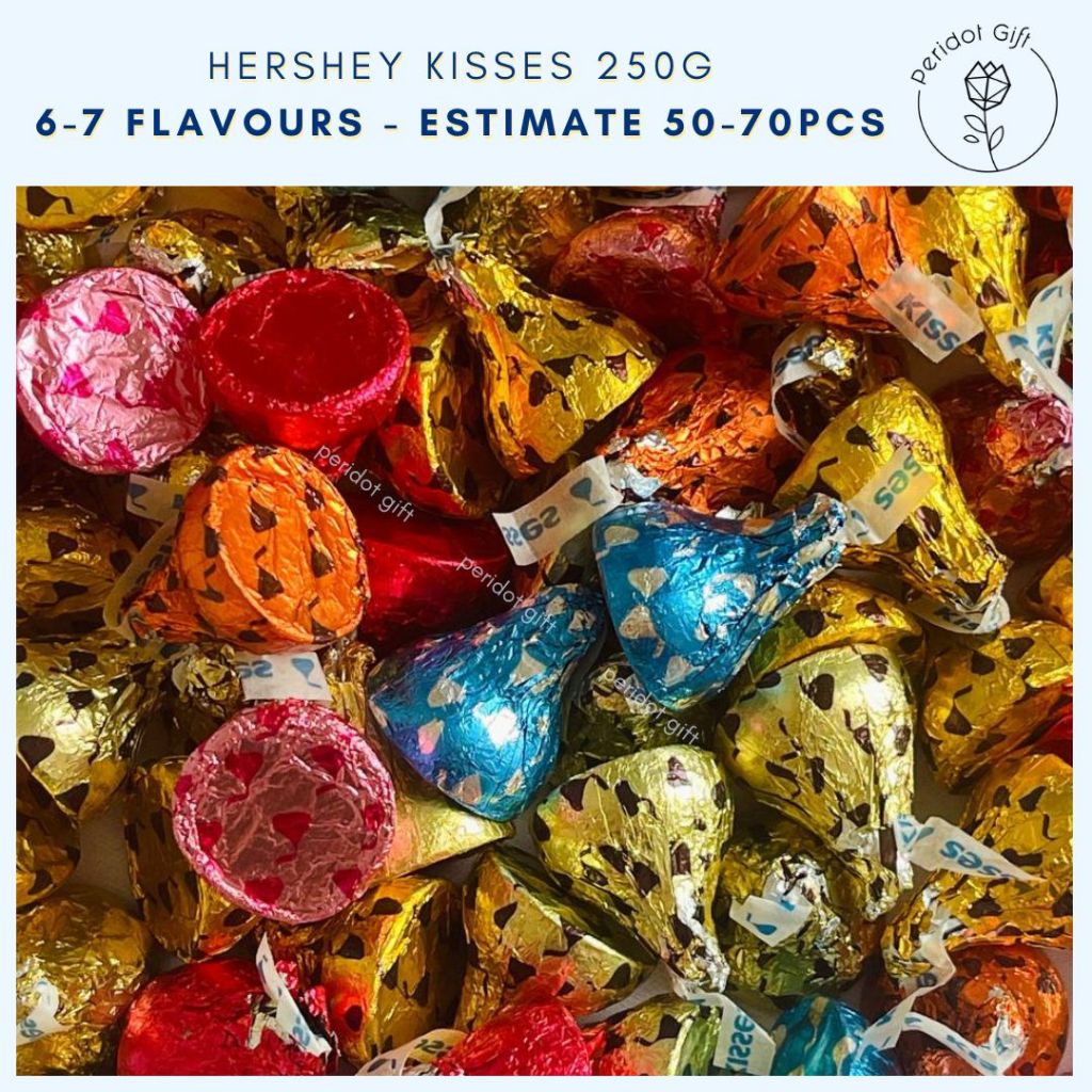 Hershey's Kisses & Nuggets 250g - Mix Flavours Bulk Chocolate Pack ...