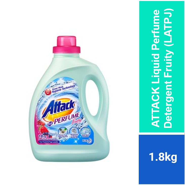 ATTACK Liquid Perfume Detergent Fruity (LATPJ) - 1.8kg | Shopee Malaysia
