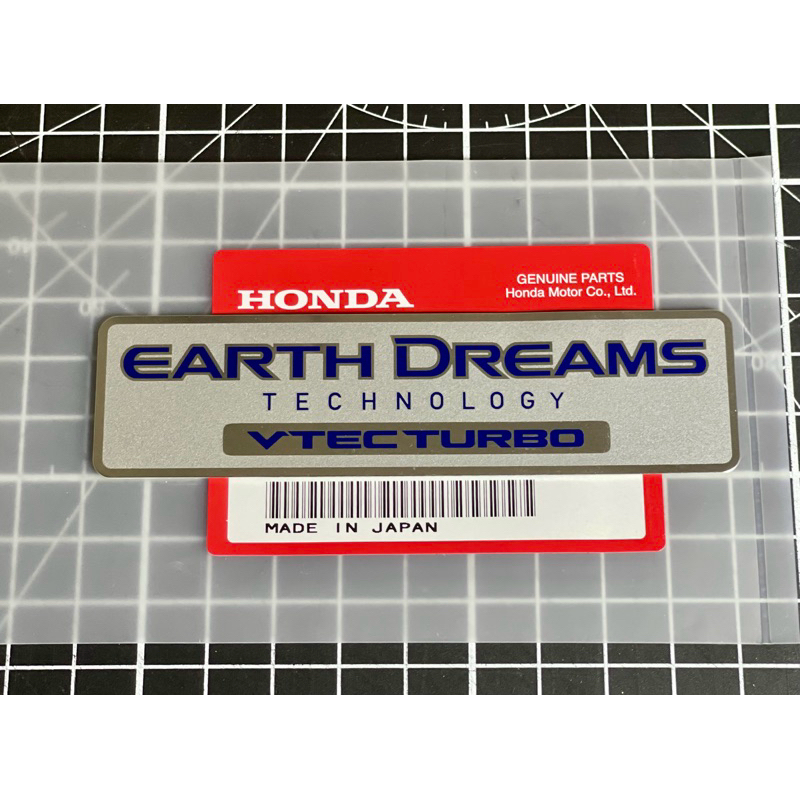 VTEC TURBO HONDA EARTH DREAMS TECHNOLOGY METAL LOGO BADGE | Shopee Malaysia