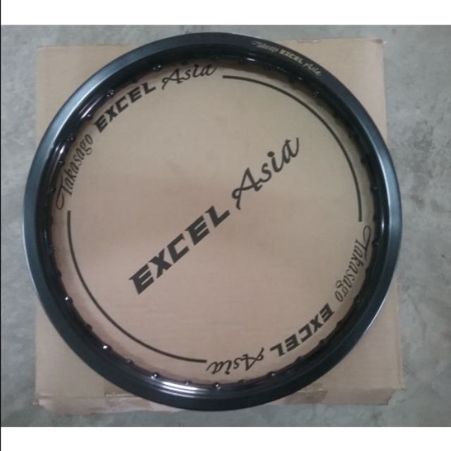 1.40 X 17 TAKASAGO EXCEL ASIA RIM BLACK ( 1PCS) | Shopee Malaysia