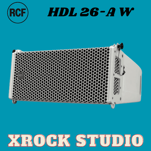 RCF HDL 26-A 2-Way 2000W Active Line Array Speaker - White / Black ...