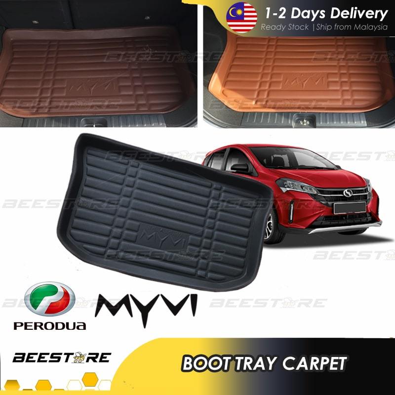 PERODUA MYVI Gen 3 Facelift 2018 - 2025 Rear Car Boot Tray Trunk Cargo ...