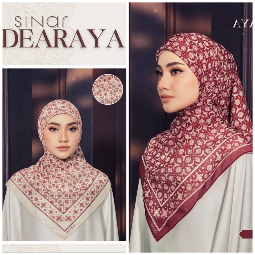 TUDUNG RAYA 2024 SINAR DEARAYA HIJAB DEARA HIJAB | Shopee Malaysia