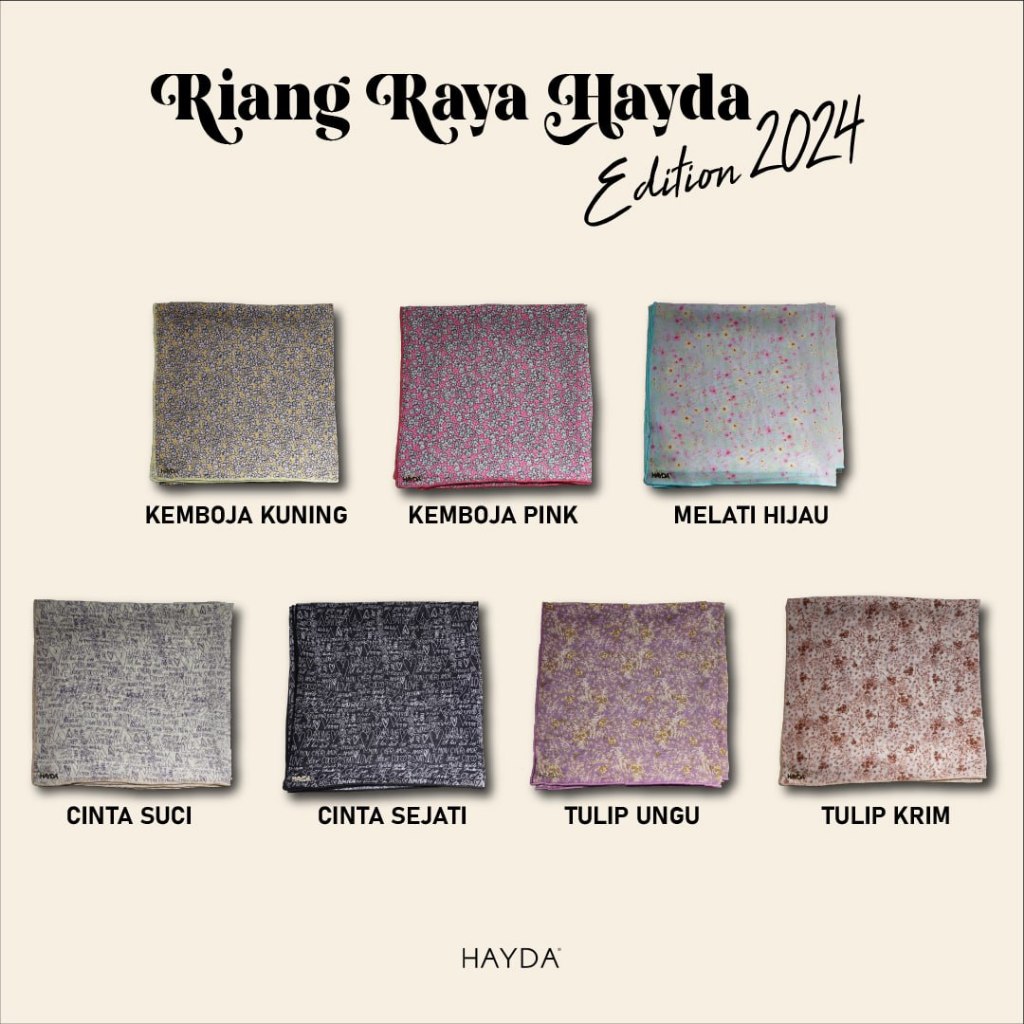 [NEW RELEASE] BAWAL CHIFFON PRINTED HAYDA | Shopee Malaysia