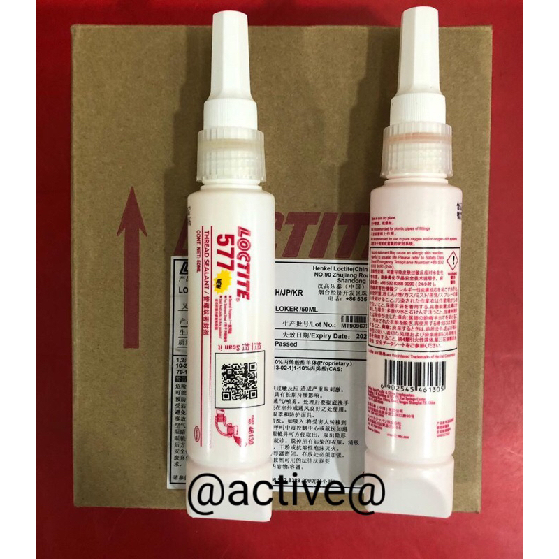 (Ready Stock ) *Loctite-577# @ 567# @ 565# @ 572# Thread Sealant-50ml ...