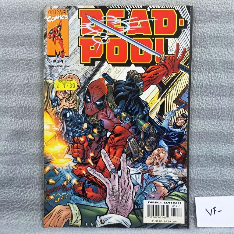 Deadpool #34 (1st Series) Marvel Comics (X-Men) Christopher Priest ...