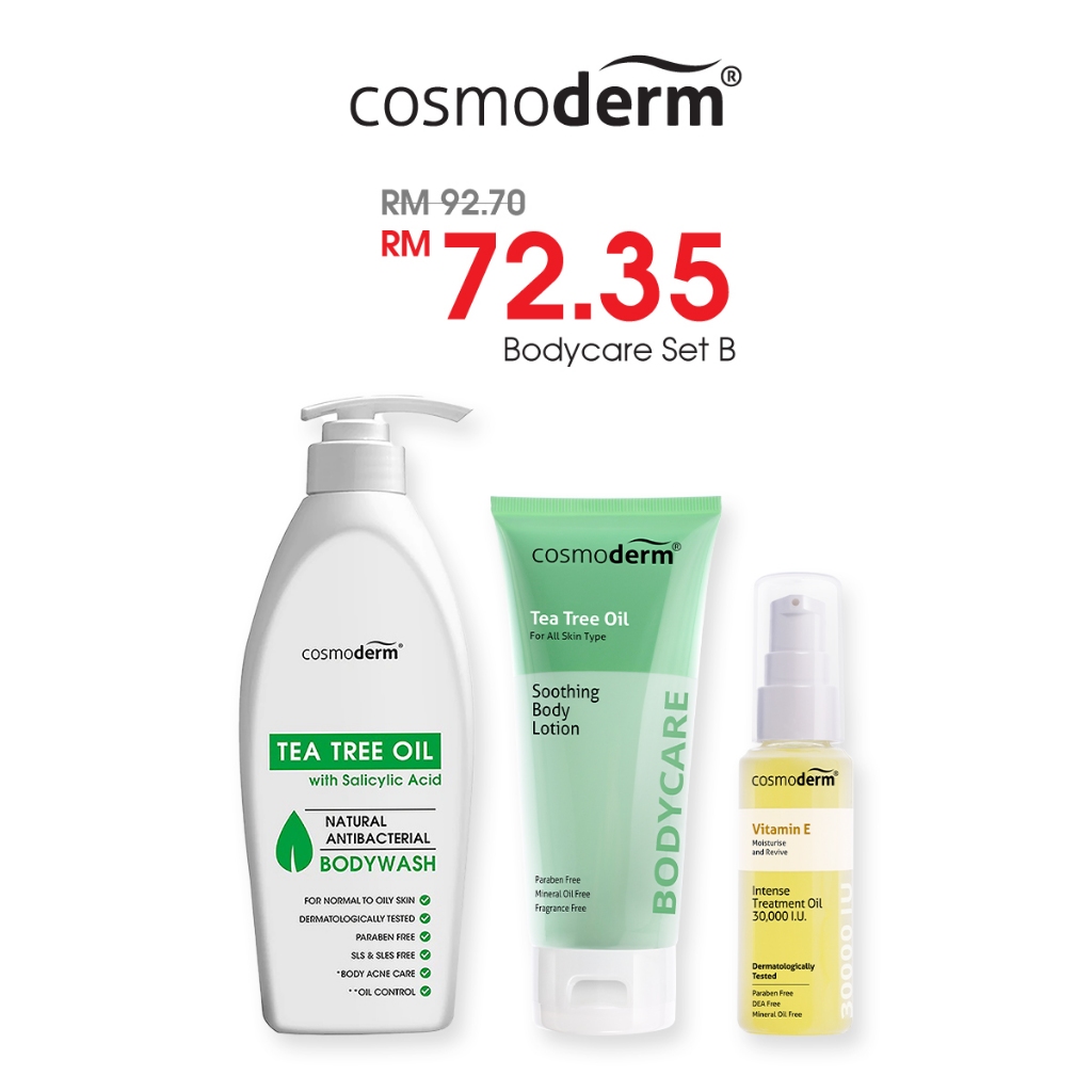 Cosmoderm Bodycare Set B | Shopee Malaysia