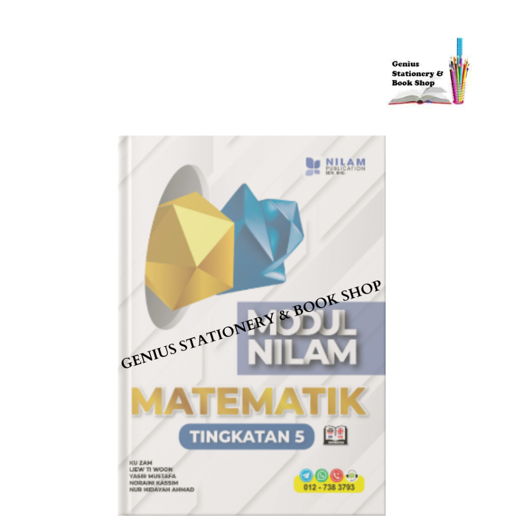 Buku Latihan: Modul Nilam Matematik Tingkatan 5 (2024) Dwibahasa ...