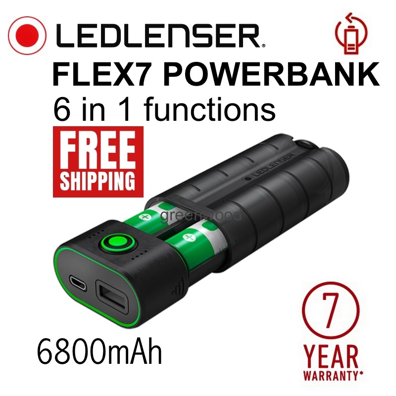 Flex7 LedLenser Powerbank 6800mAh [Led Lenser Flex 7 Power Bank with ...