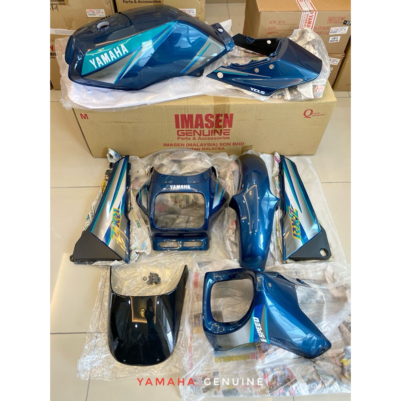 COVERSET RXZ MILLENIUM HIJAU LAICI IMASEN💯 | Shopee Malaysia