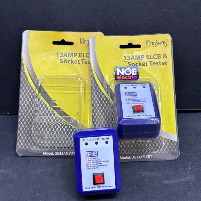 TOOL| 13A Socket Tester | Single Phase Plug Checker | Electrical Safety ...