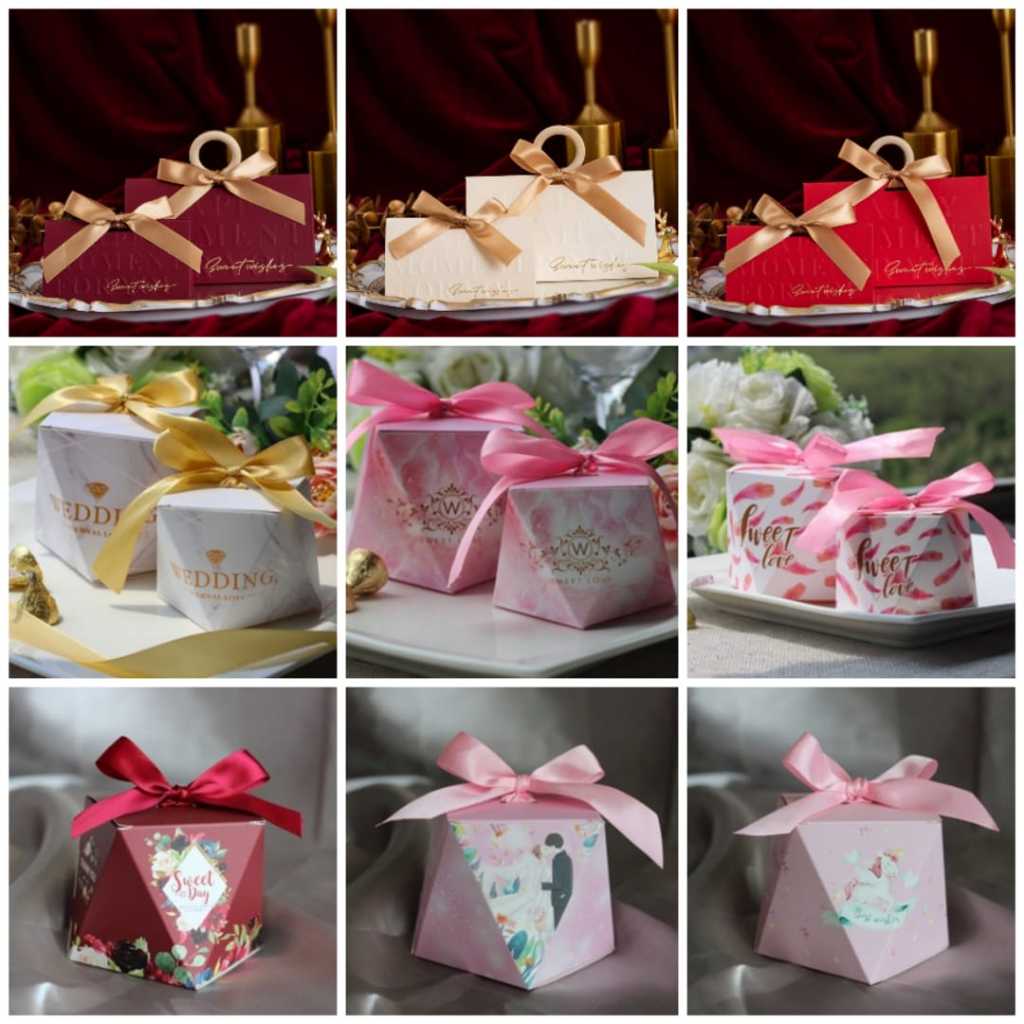 (No Ribbon, ONLY BOX) 12.8x7x7, 17x10x9, 8.5x8.5x6 or 10x10x8cm Door ...