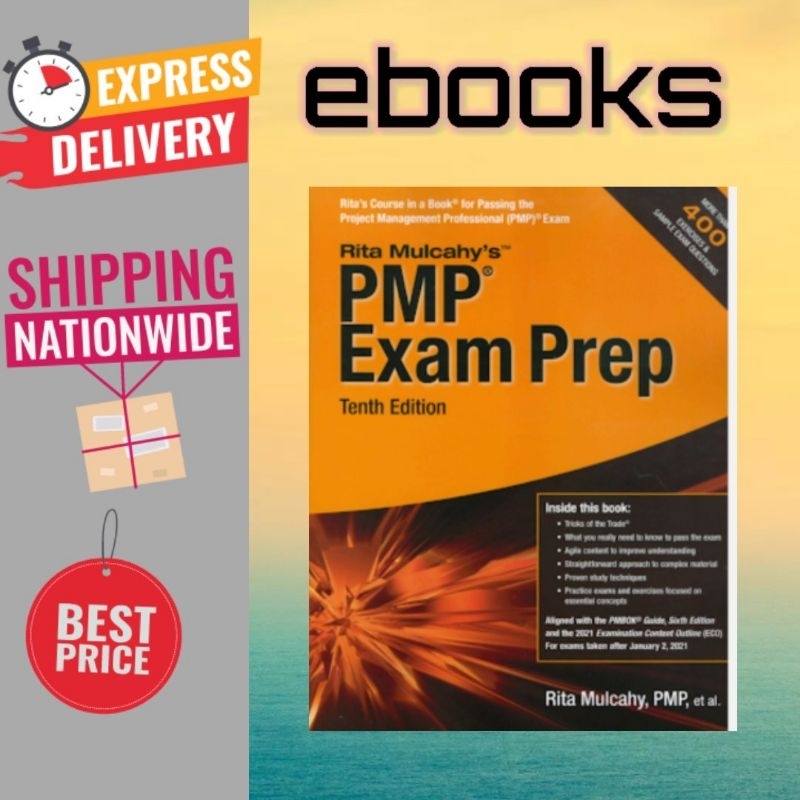 pmp exam prep '10th edition' EBOOK | Shopee Malaysia