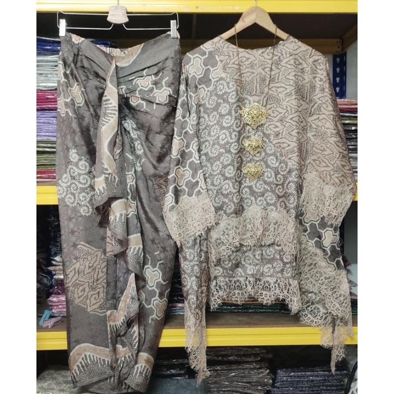 KURUNG JAWA LACE INSTANT PARIO SEMI VISCOSE ☑️BAJU KURUNG PARIO LACE ...