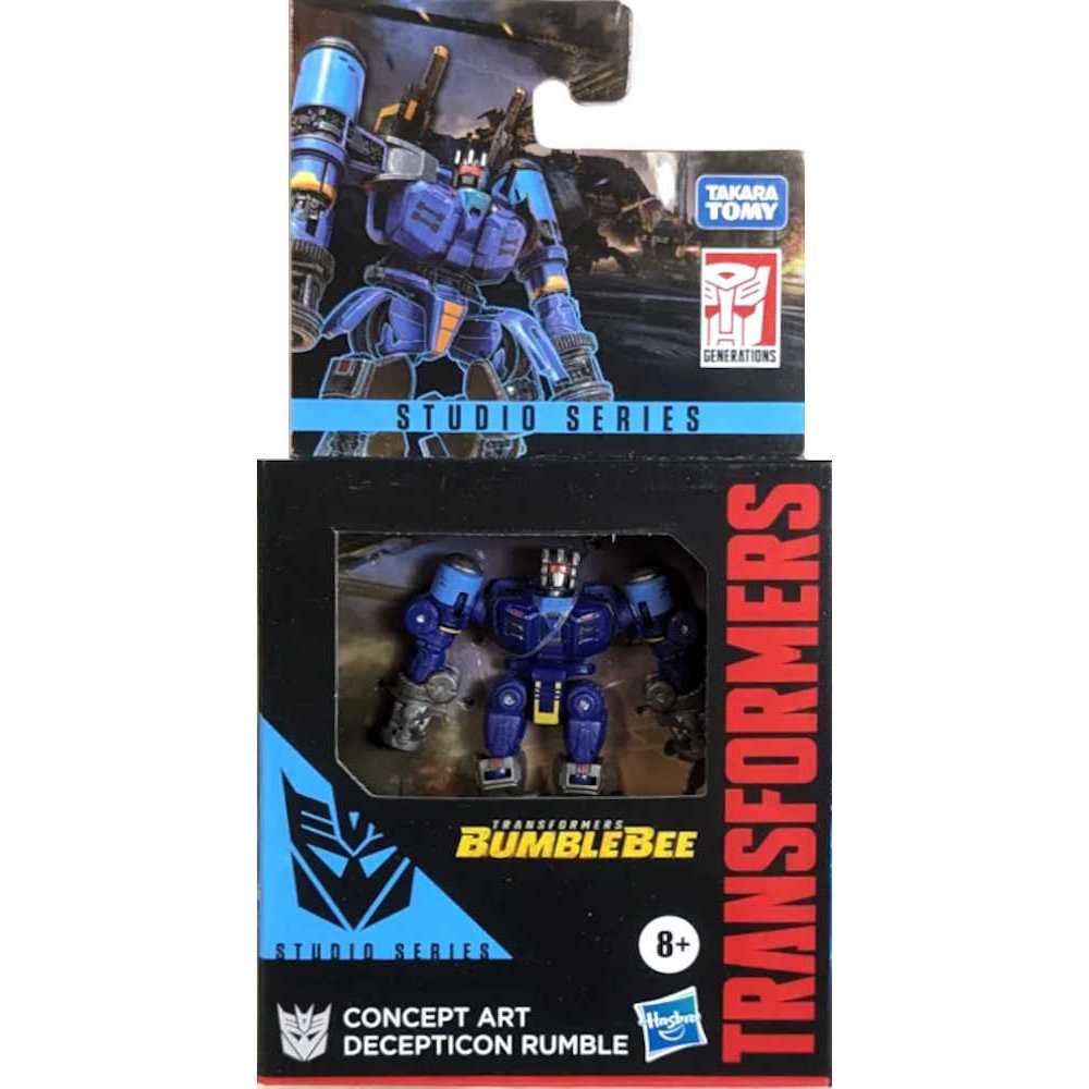 Hasbro Transformers Studio Series Core Concept Art Rumble MISB ...