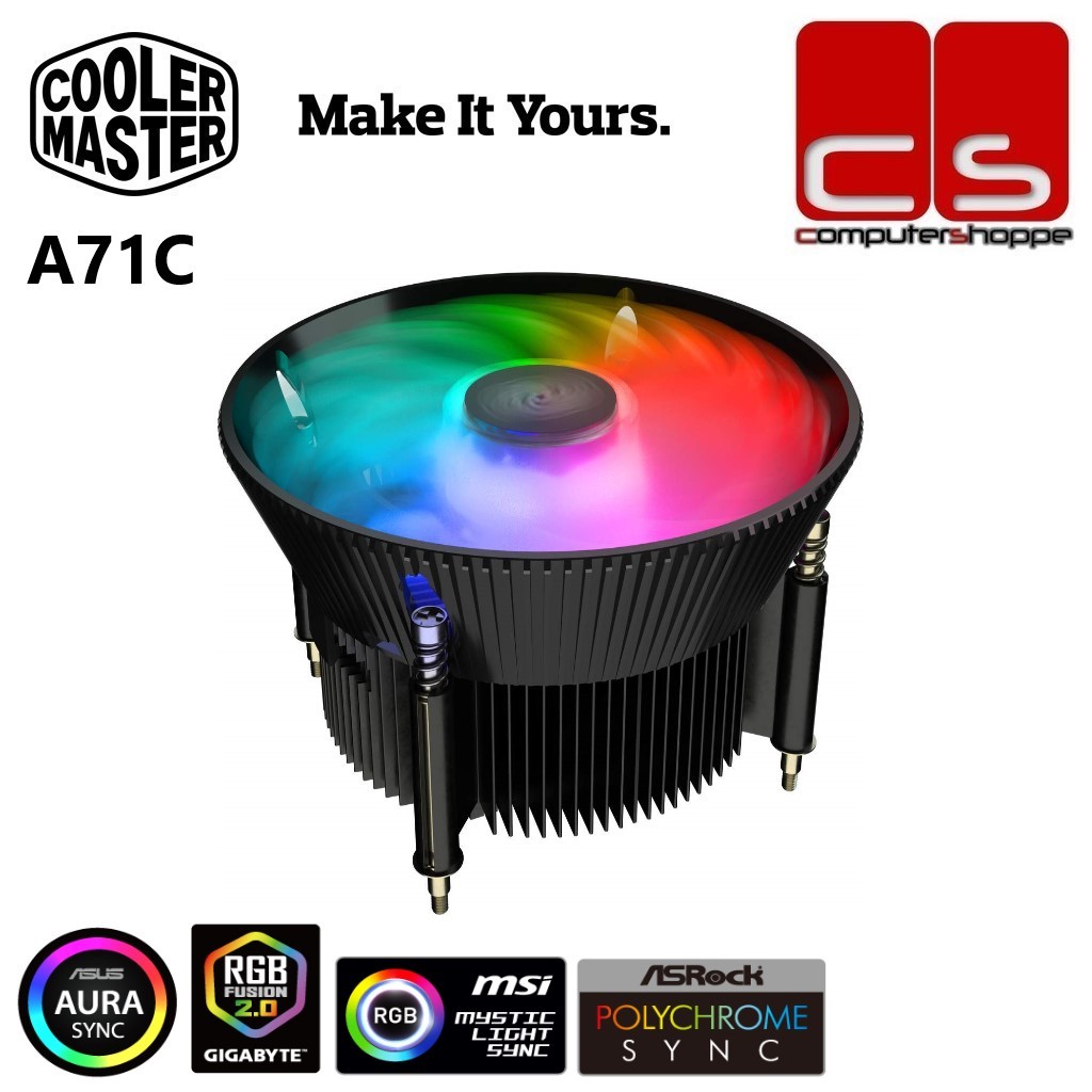Cooler Master A71C ARGB AM4 CPU Air Cooler | Shopee Malaysia