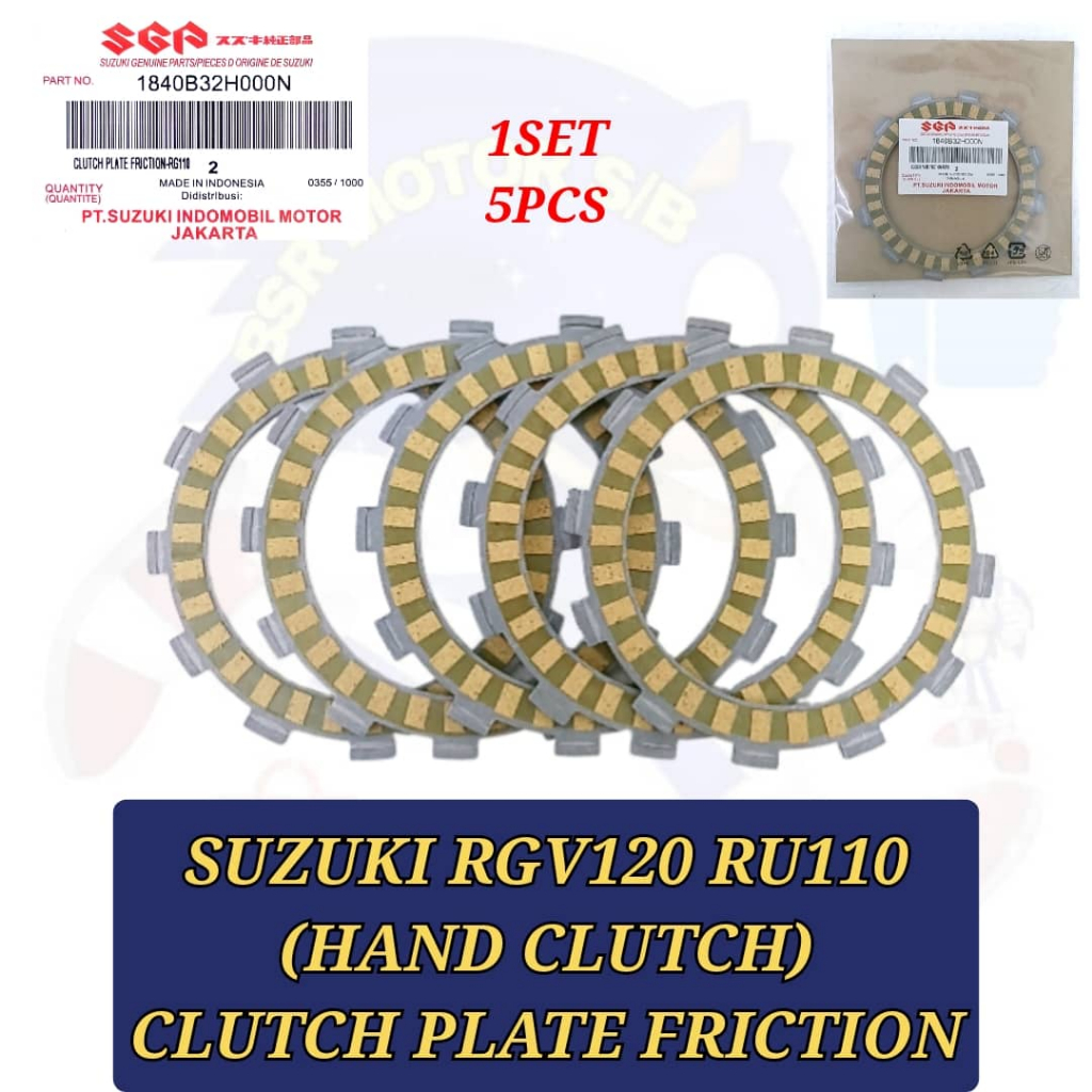 1SET 5PCS SUZUKI SGP RU110 RU-110 (HAND CLUTCH) RGV120 RGV SPORT ...