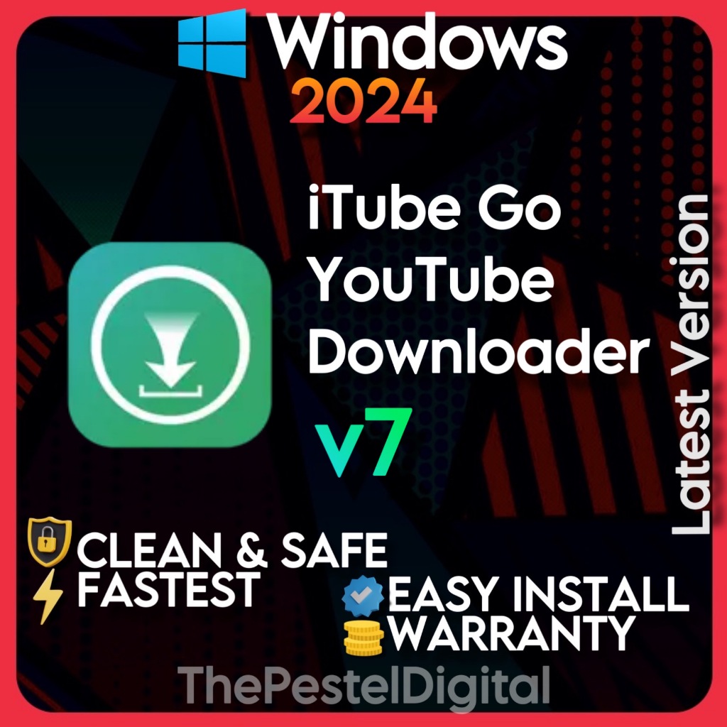 iTube Go YouTube Downloader Lifetime Latest Full Version || Windows ...