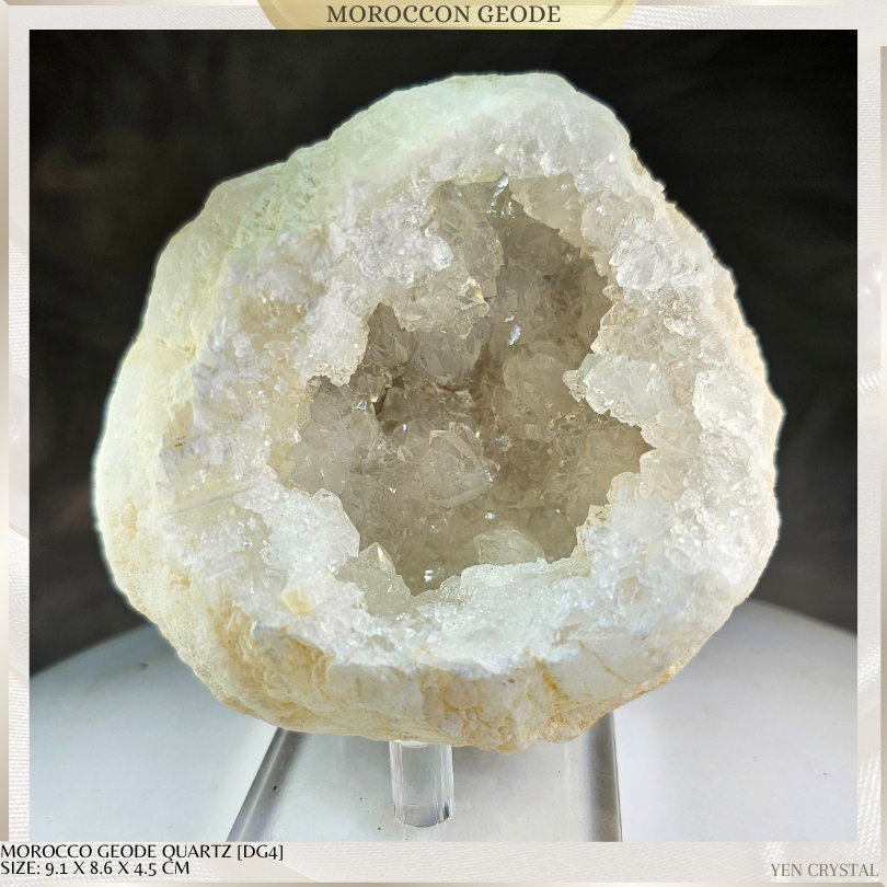 MOROCCAN QUARTZ GEODE *HIGH QUALITY*[DE4] Morocco- Positive Energy ...