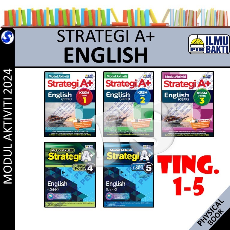 MODUL AKTIVITI STRATEGI A+ ENGLISH TINGKATAN 1 2 3 4 5 | KSSM 2024 ...